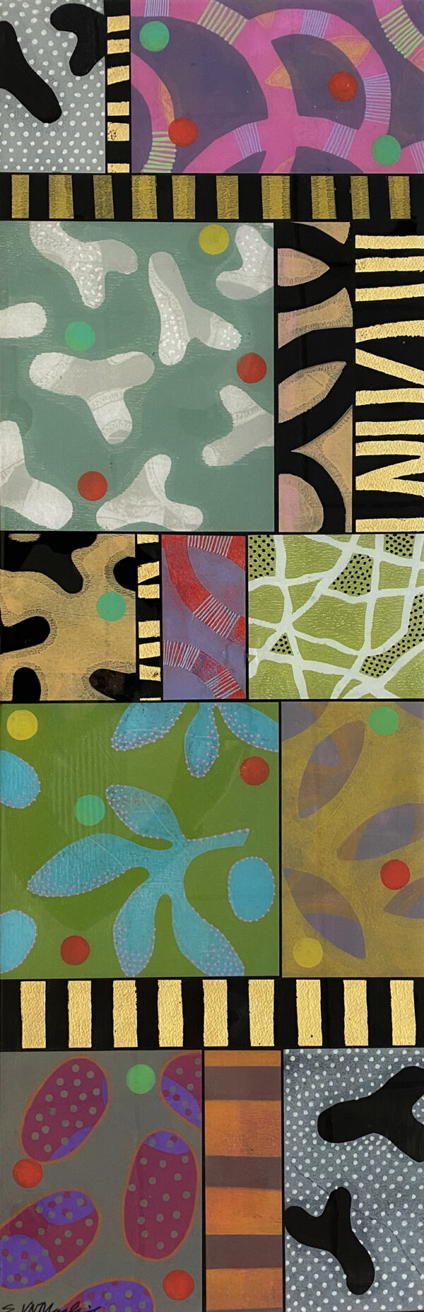 Resin Collage - Emilia Van Nest Markovich